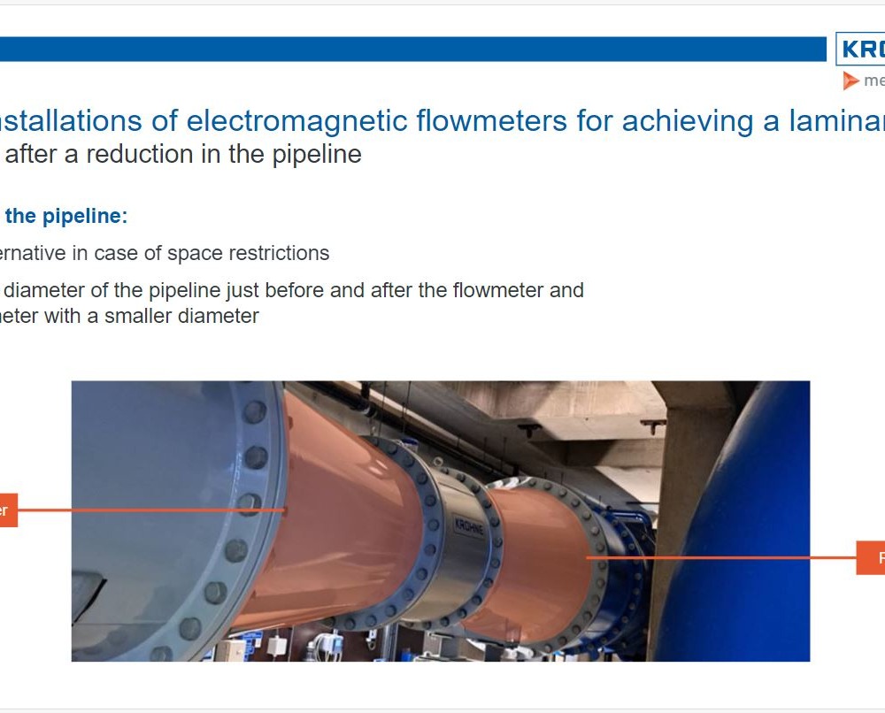 Electromagnetic flowmeters in limited spaces | eLearning course